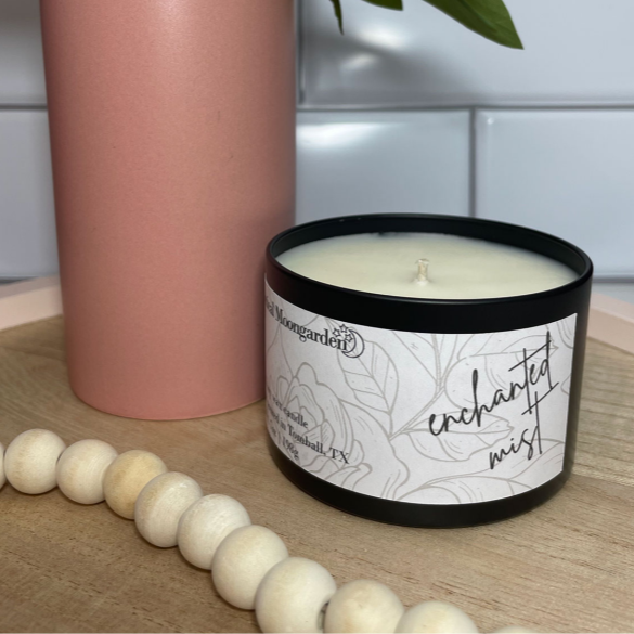 Enchanted Mist Soy Candle – Mystical Moongarden